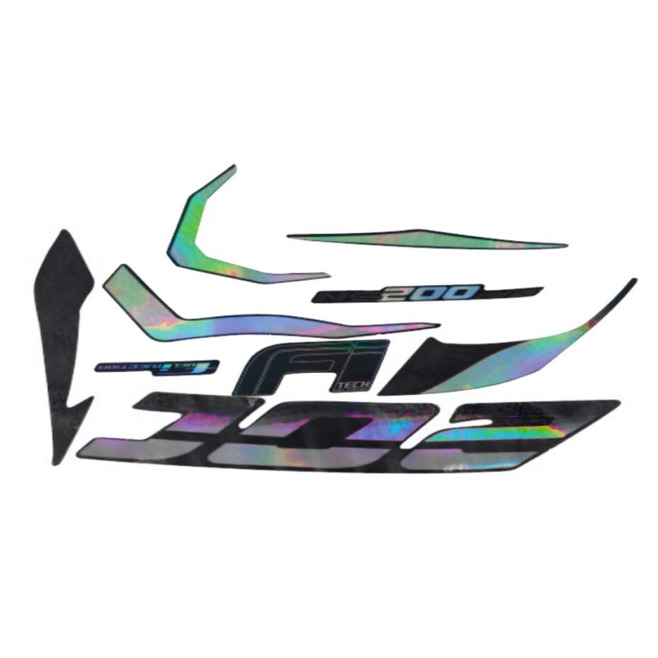 CALCOMANIA PULSAR 200NS TORNASOL(NEGRA) – Ecomotos